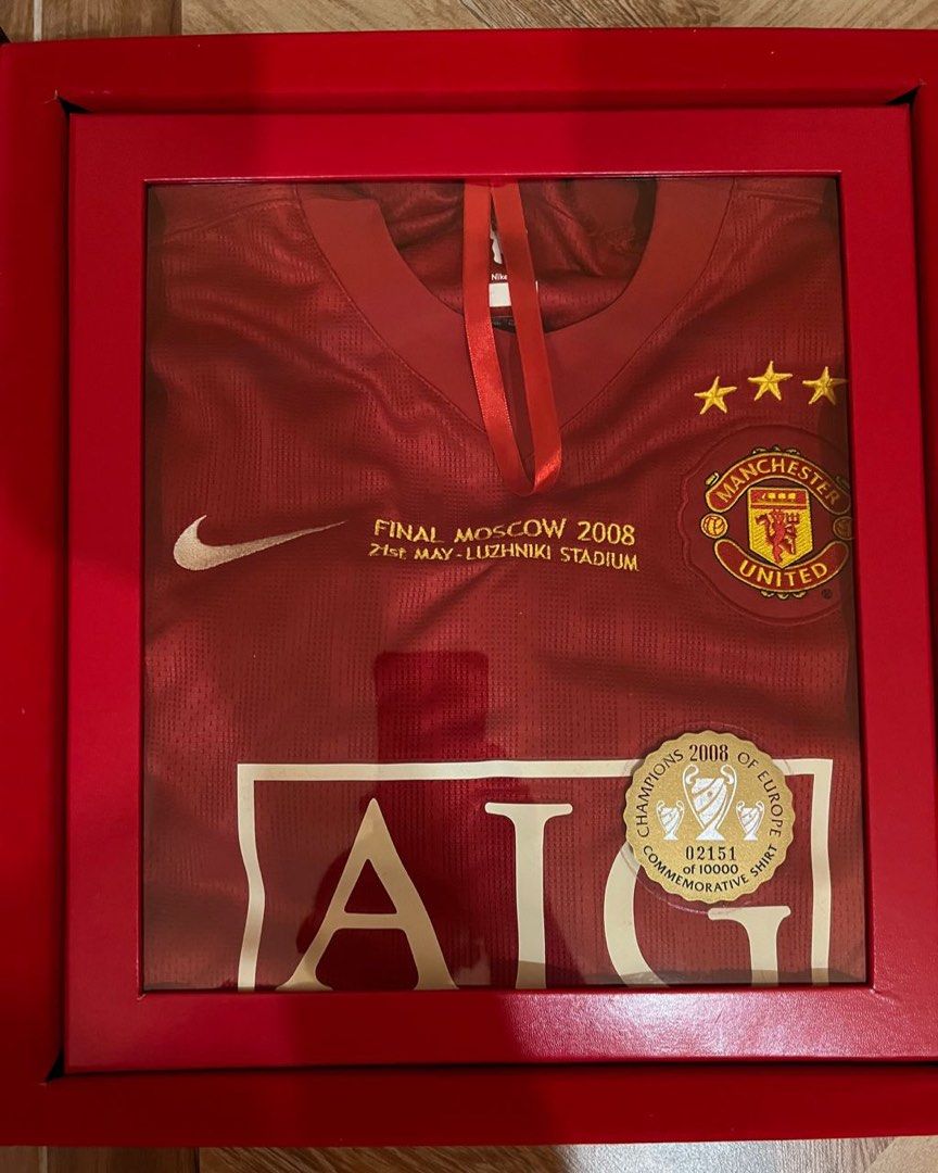 MANCHESTER UNITED 2008 UCL COMMEMORATIVE BOXSET, Hobbies & Toys ...