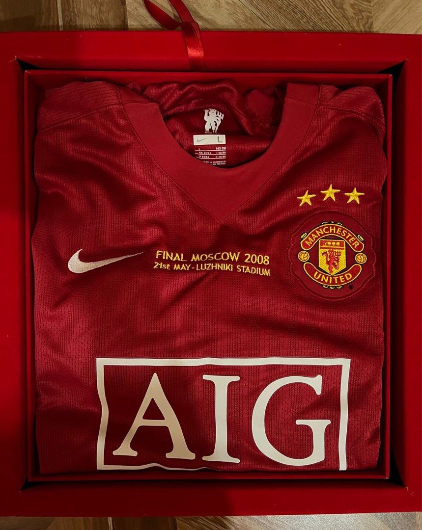 MANCHESTER UNITED 2008 UCL COMMEMORATIVE BOXSET, Hobbies & Toys ...