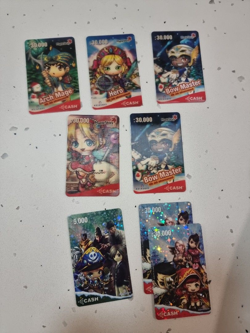 MapleStory Cards, Hobbies & Toys, Memorabilia & Collectibles, Vintage ...