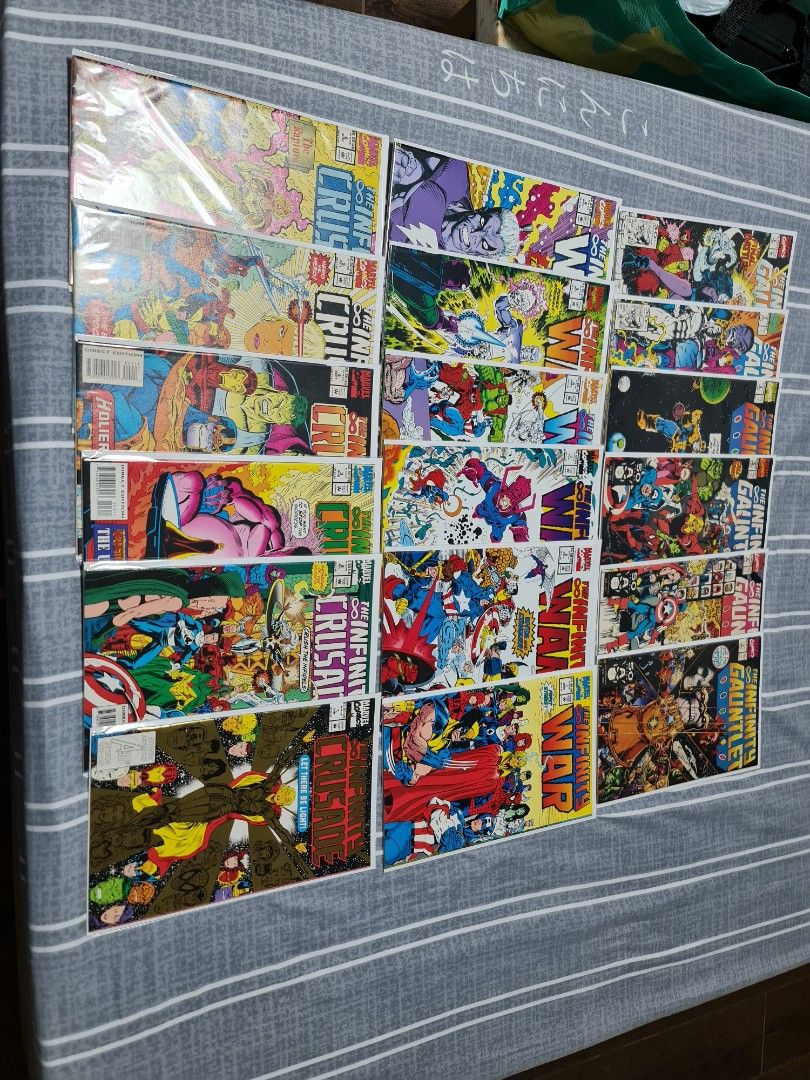 MARVEL INFINITY GAUNTLET FULL STORY SET, Hobbies & Toys, Books ...