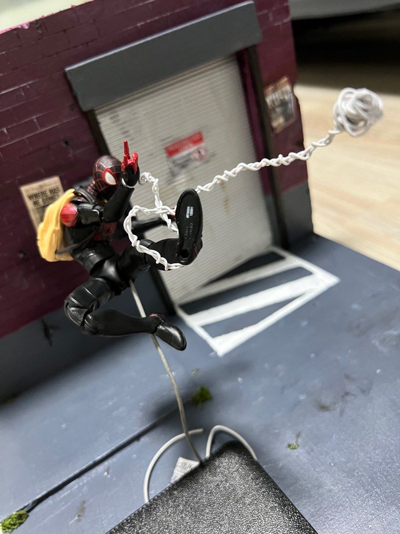 Marvel Legends 1/12 Scale Spider-Man Webbings Web Strings Commission ...