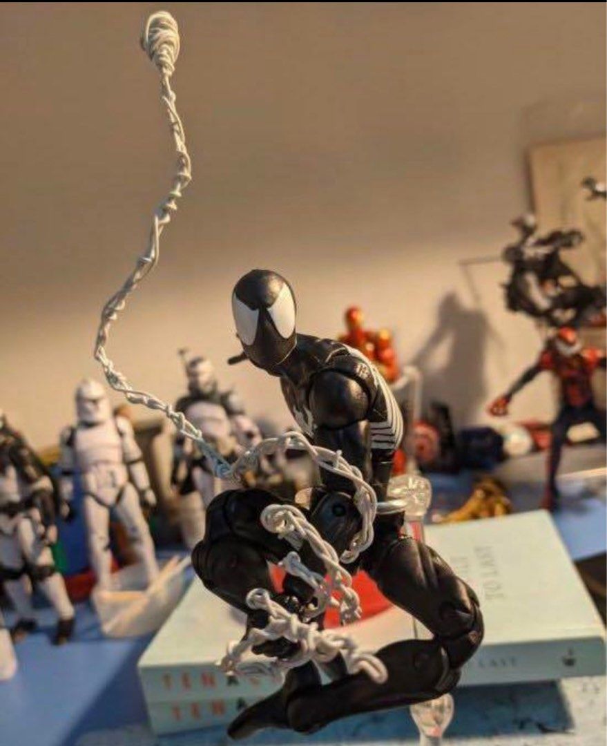 Marvel Legends 1/12 Scale Spider-Man Webbings Web Strings Commission ...
