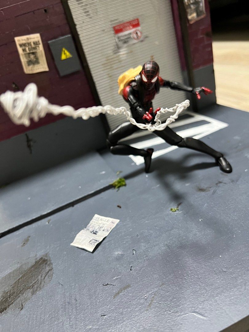 Marvel Legends 1/12 Scale Spider-Man Webbings Web Strings Commission ...