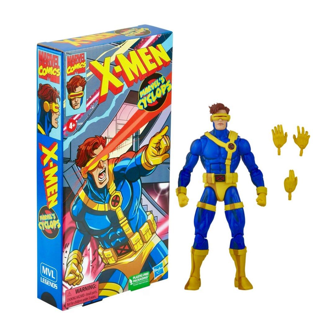 Marvel Legends Cyclops X-Men Animated Series Hasbro Action Figure ...