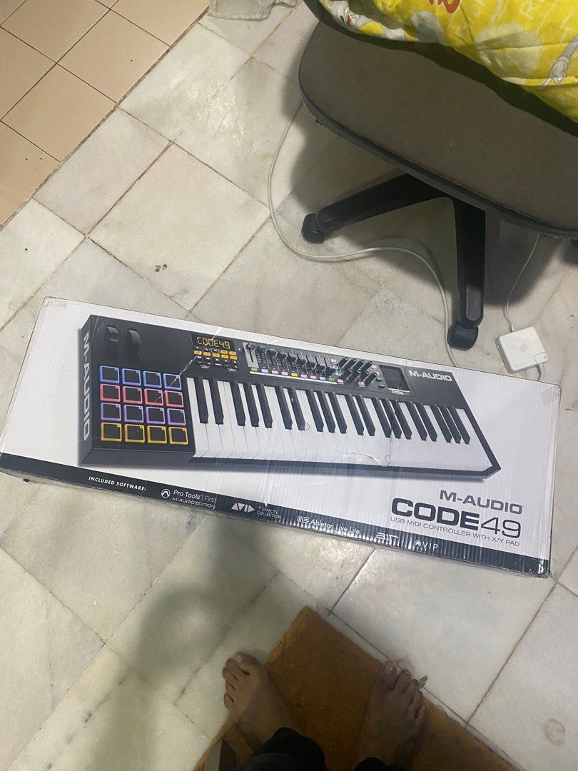 M-Audio Code 49 USB MIDI Keyboard, Hobbies & Toys, Music & Media, Musical Instruments on Carousell