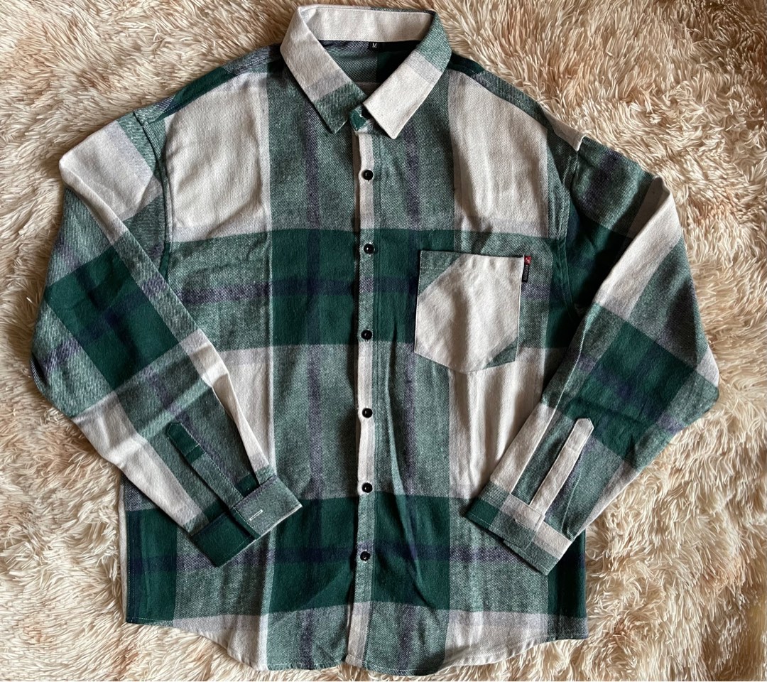 Men Plaid Pocket on Carousell