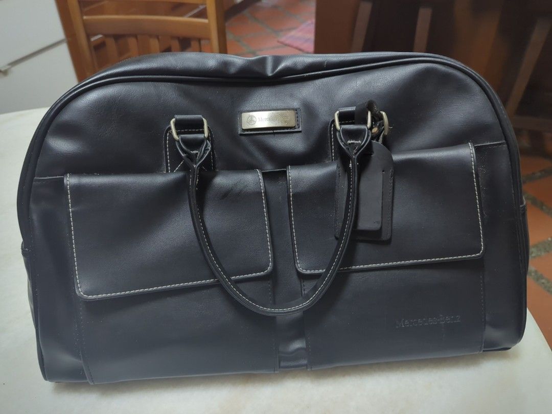 Mercedes Benz Golf Leather Weekender Bag, Men's Fashion, Bags ...