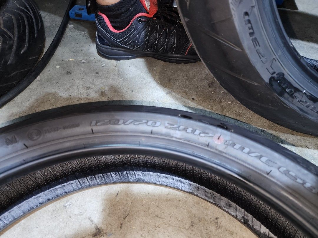 Metzeler Z8, Motorcycles, Motorcycle Accessories on Carousell