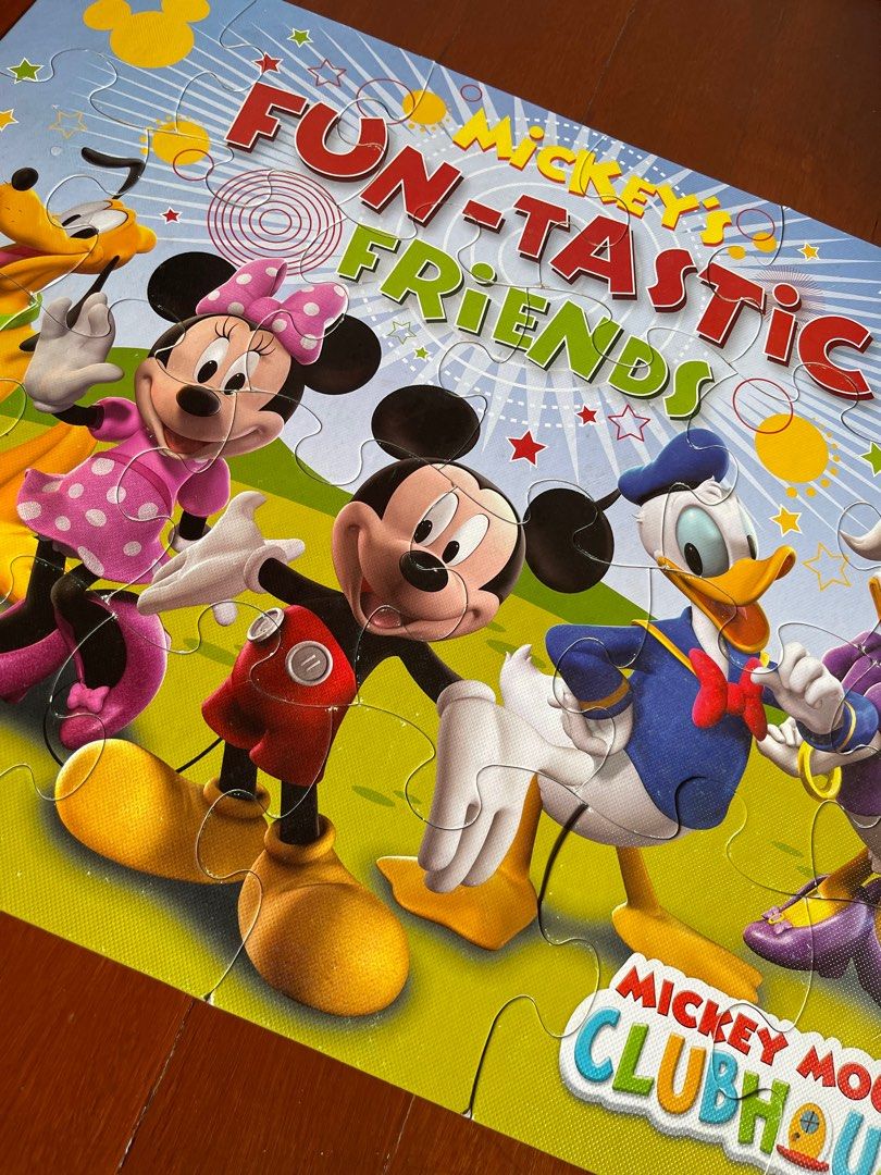 Mickey Mouse puzzle for kids on Carousell