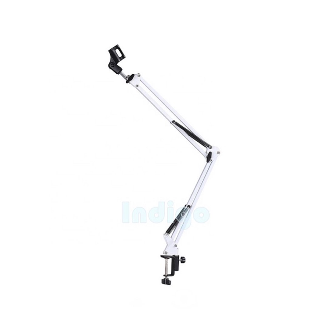 Microphone Boom Arm Stand (White), Computers & Tech, Parts ...