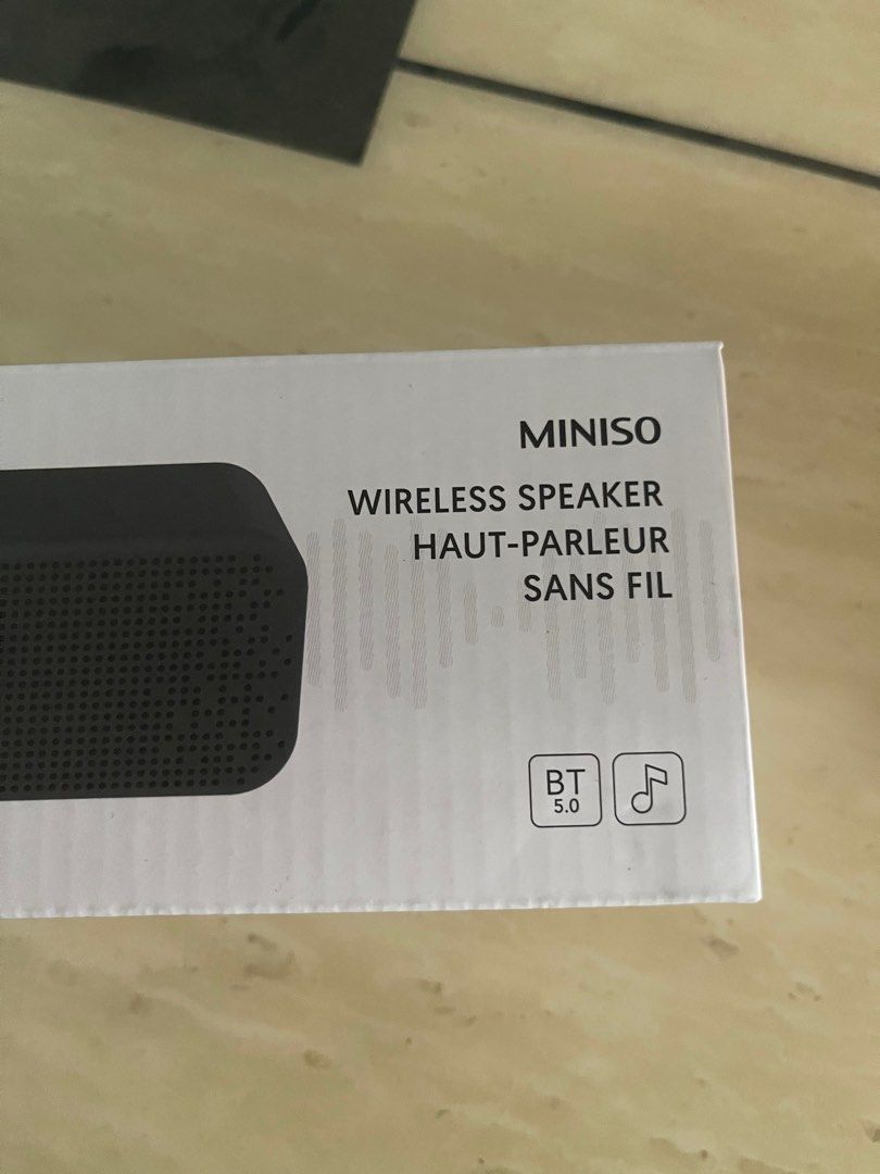 Miniso Wireless Bluetooth Speaker (Brand New), Audio, Soundbars, Speakers & Amplifiers on Carousell