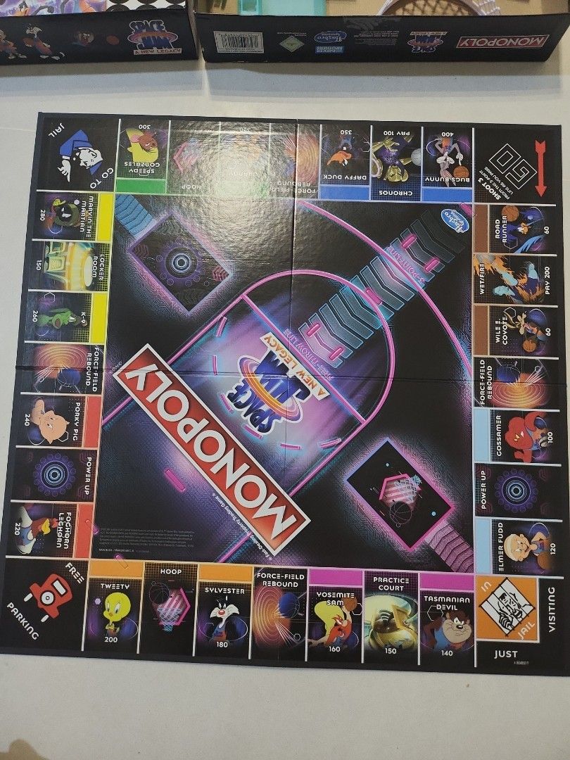 Monopoly - Space Jam, Hobbies & Toys, Toys & Games on Carousell