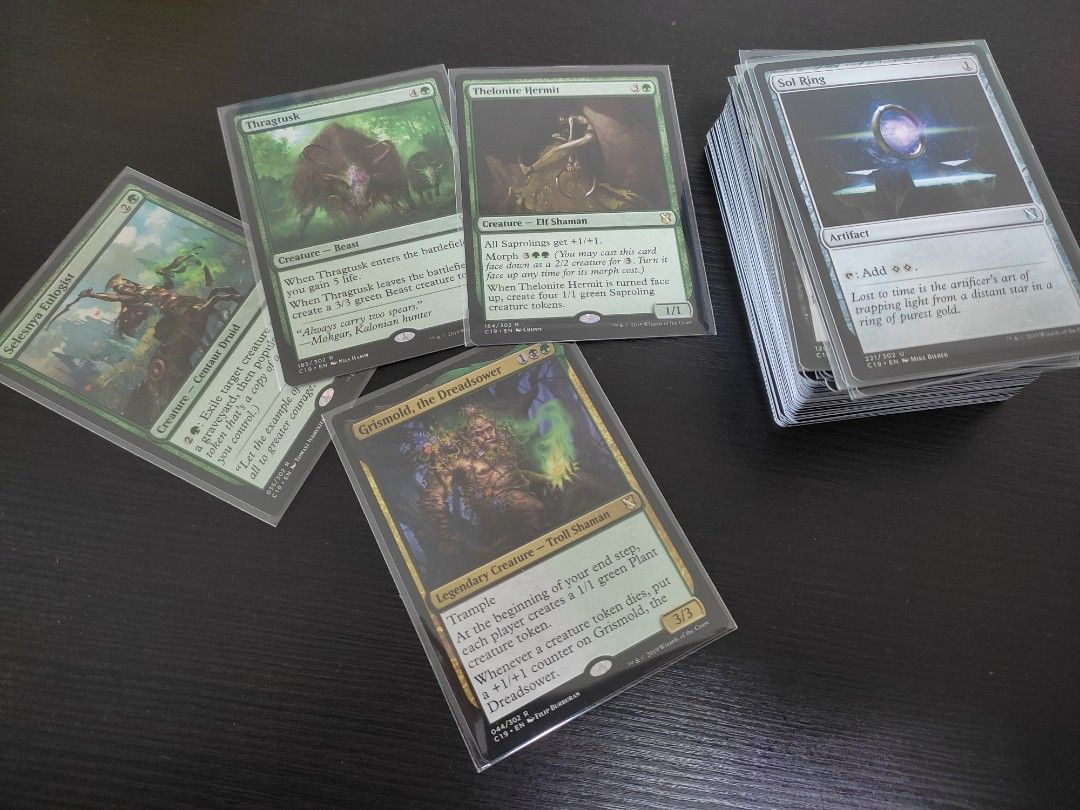 MTG Precon EDH / Commander Deck Grismold, the Dreadsower, Hobbies ...