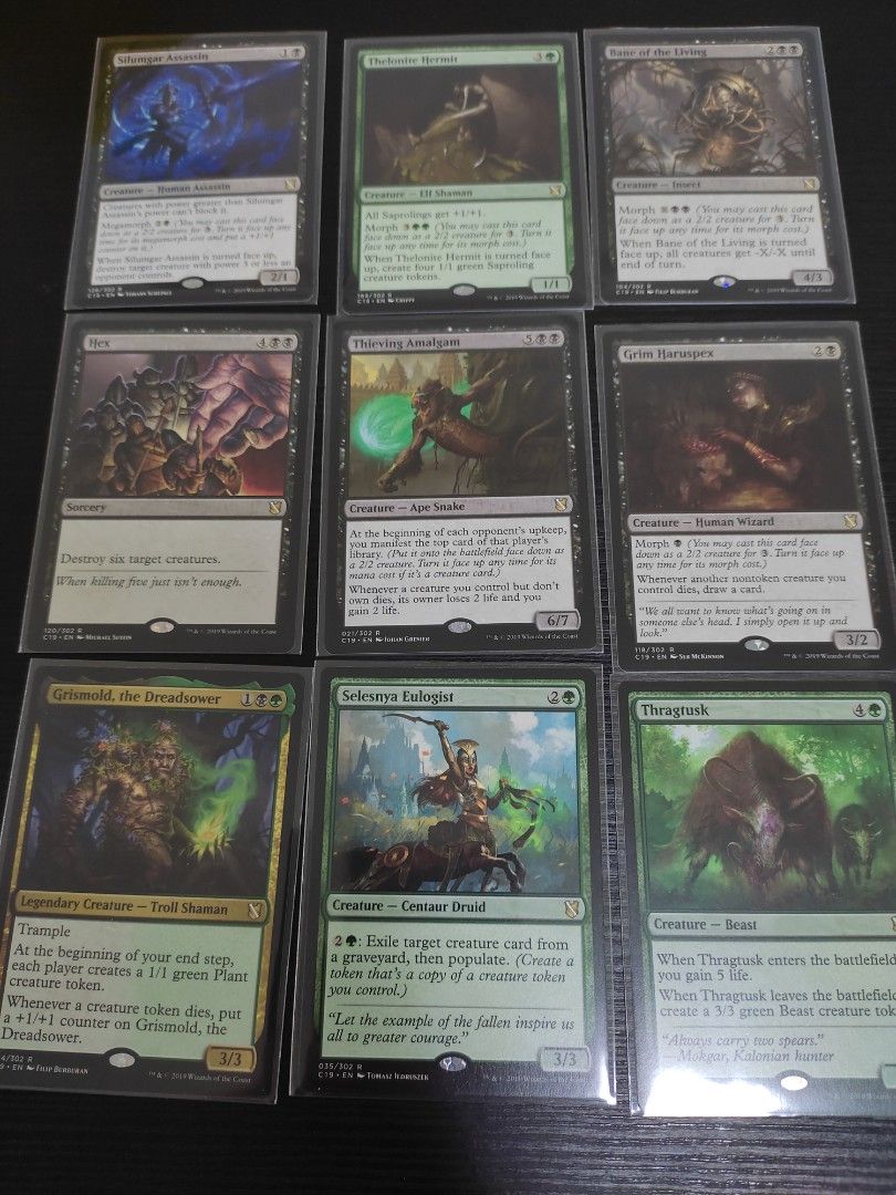 MTG Precon EDH / Commander Deck Grismold, the Dreadsower, Hobbies ...