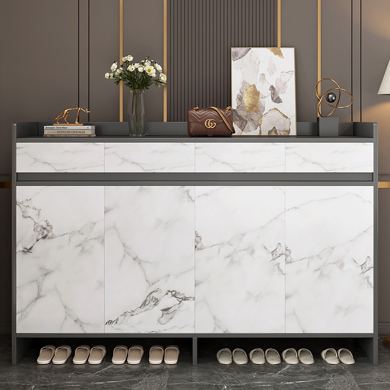 multi-level storage space Detachable shelves Shoe Cabinet, Furniture ...