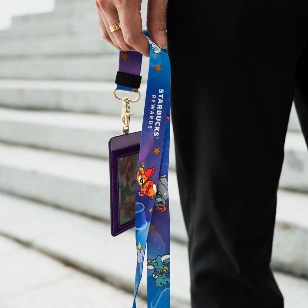 (NEW) Starbucks Star Buddies Rewards Lanyard Collectible (Merchandise ...