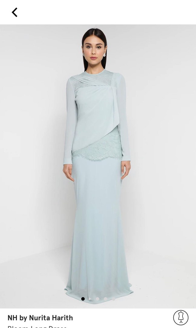 NH by Nurita Harith 2022 (dusty blue), Women's Fashion, Muslimah Fashion, Baju Kurung & sets on ...