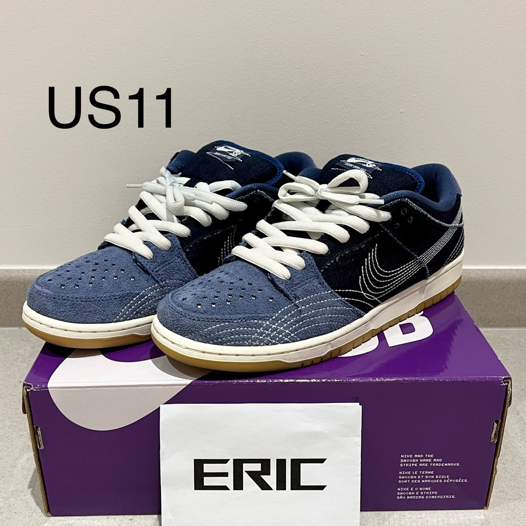 Nike SB Dunk Low Sashiko US11, Men's Fashion, Footwear, Sneakers on ...