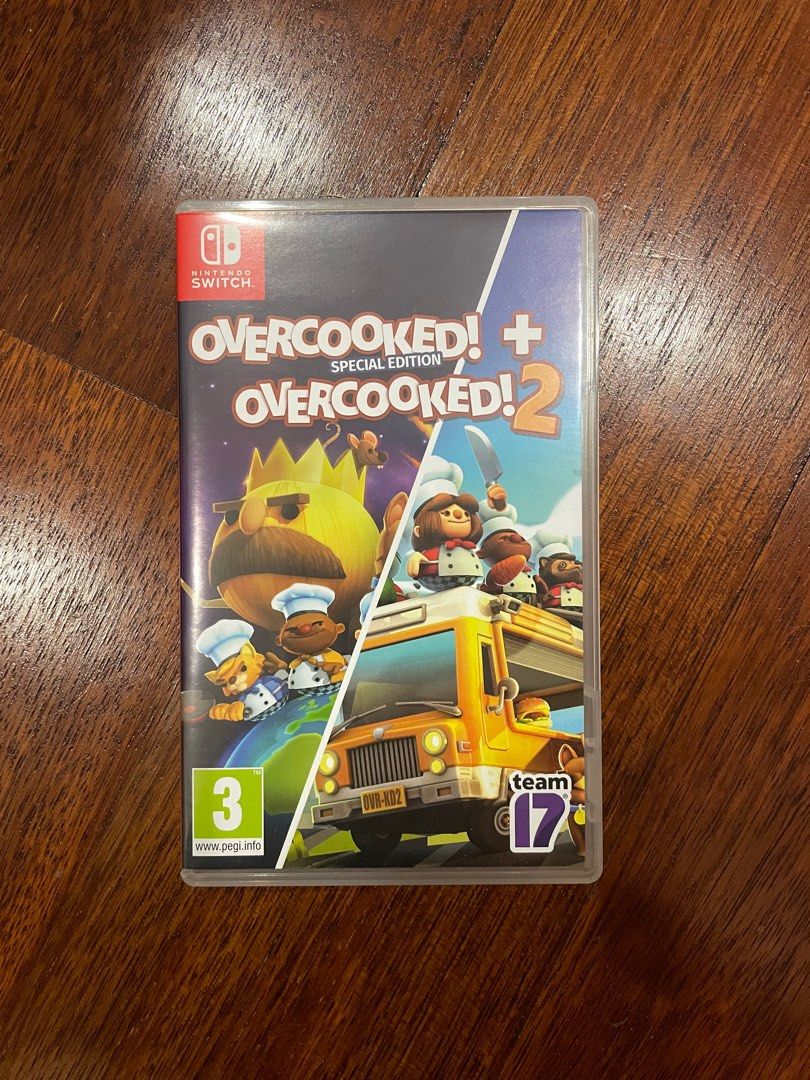 Nintendo Switch Overcooked 1 + 2, Video Gaming, Video Games, Nintendo ...