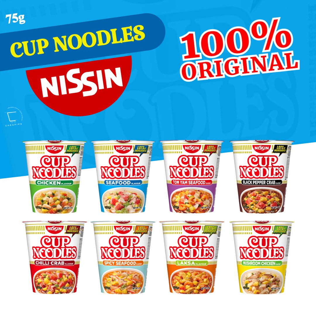 NISSIN CUP NOODLES on Carousell