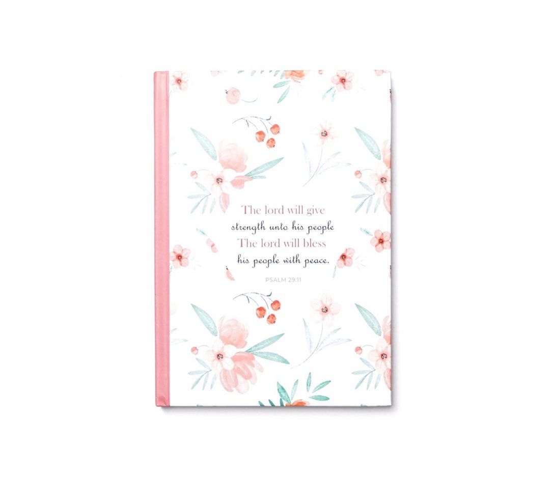 Notebook with bible verse HARDCOVER, Hobbies & Toys, Stationery & Craft ...
