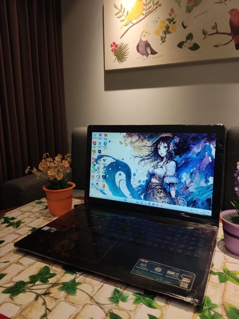 [NVIDIA GTX] Laptop Gaming Desain Asus X550VX Core i5-6700 RAM 12GB/SSD ...