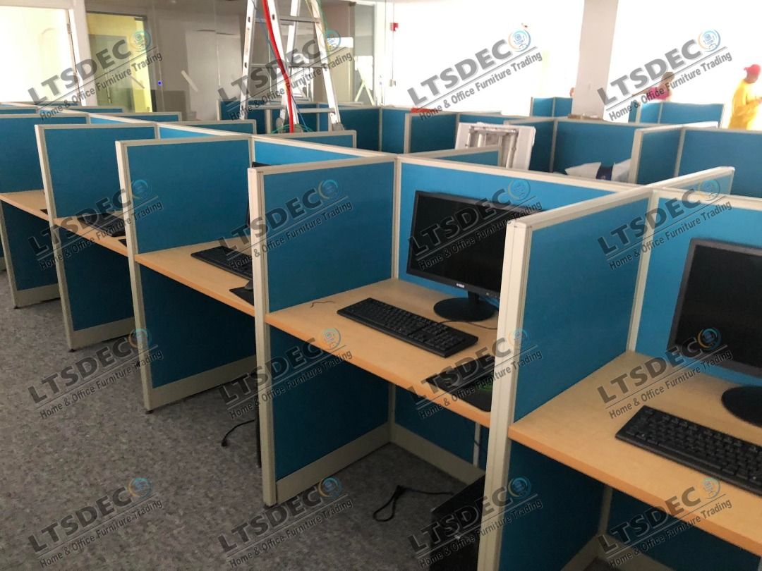 OFFICE PARTITION CALL CENTER TABLE FURNITURE on Carousell