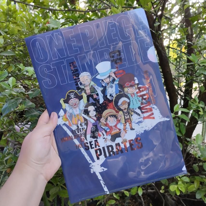 One Piece Stampede Clear File Folder, Hobbies & Toys, Stationary ...