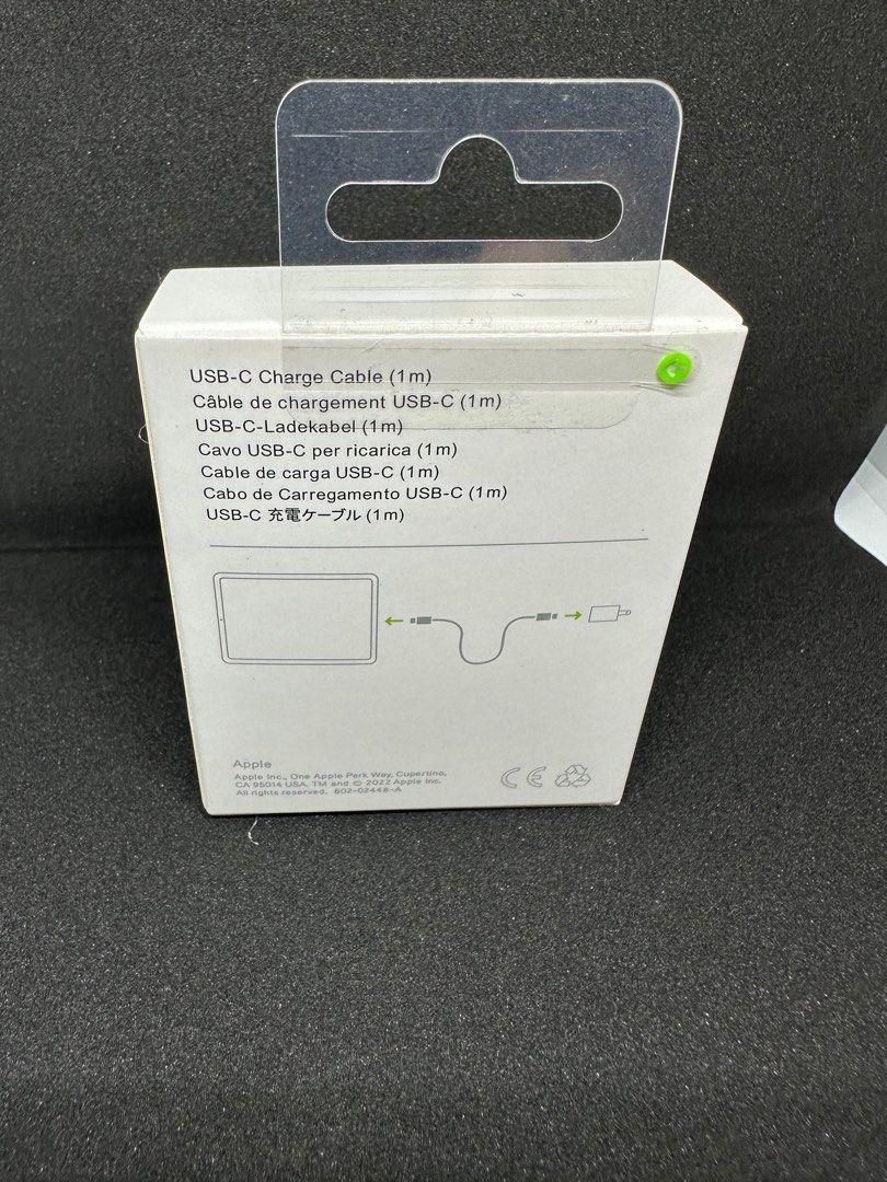 Original Apple USB-C to USB-C 1m 1 metre cable fast charge macbook ...