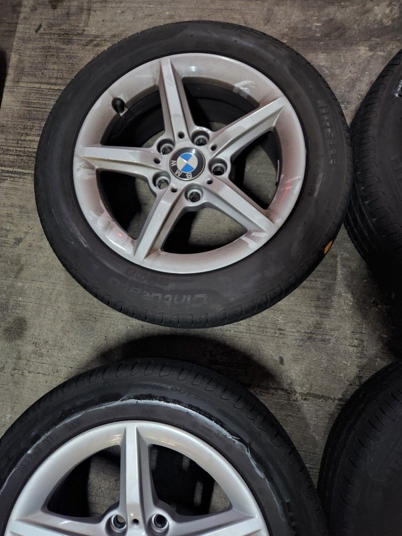 Original bmw 16 inch rims 16" rims 5 x 120, Car Accessories, Tyres ...