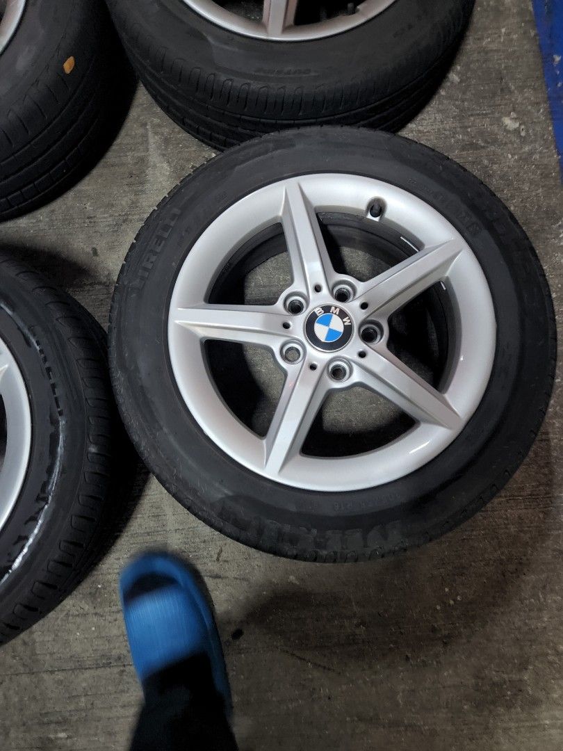 Original bmw 16 inch rims 16" rims 5 x 120, Car Accessories, Tyres ...