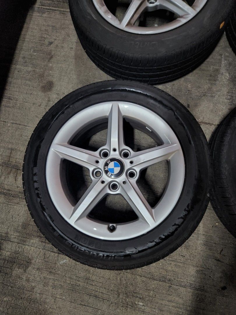 Original bmw 16 inch rims 16" rims 5 x 120, Car Accessories, Tyres ...