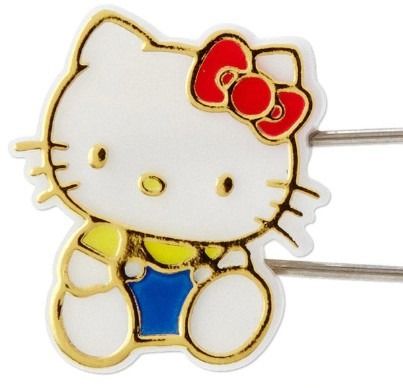 Original Sanrio Hello Kitty Safety Pin 2 pieces on Carousell