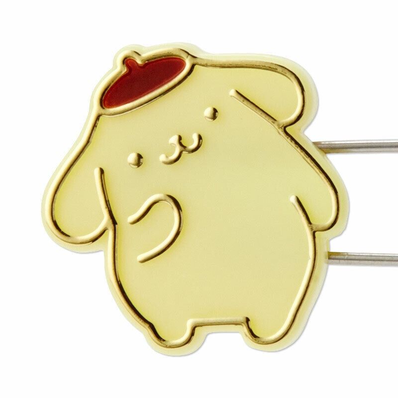 Original Sanrio Pompompurin Safety Pin 2 pieces on Carousell