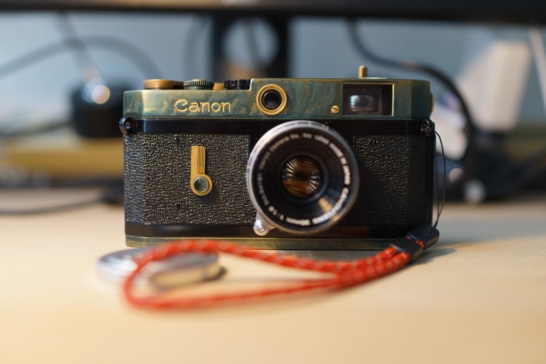 Original Shueido Limited edition Canon P LTM 'jade' + rare LTM Canon 35 ...