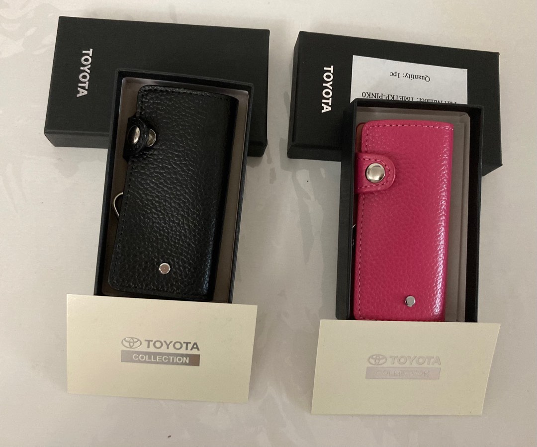 Original Toyota leather key holder collection, Car Accessories ...