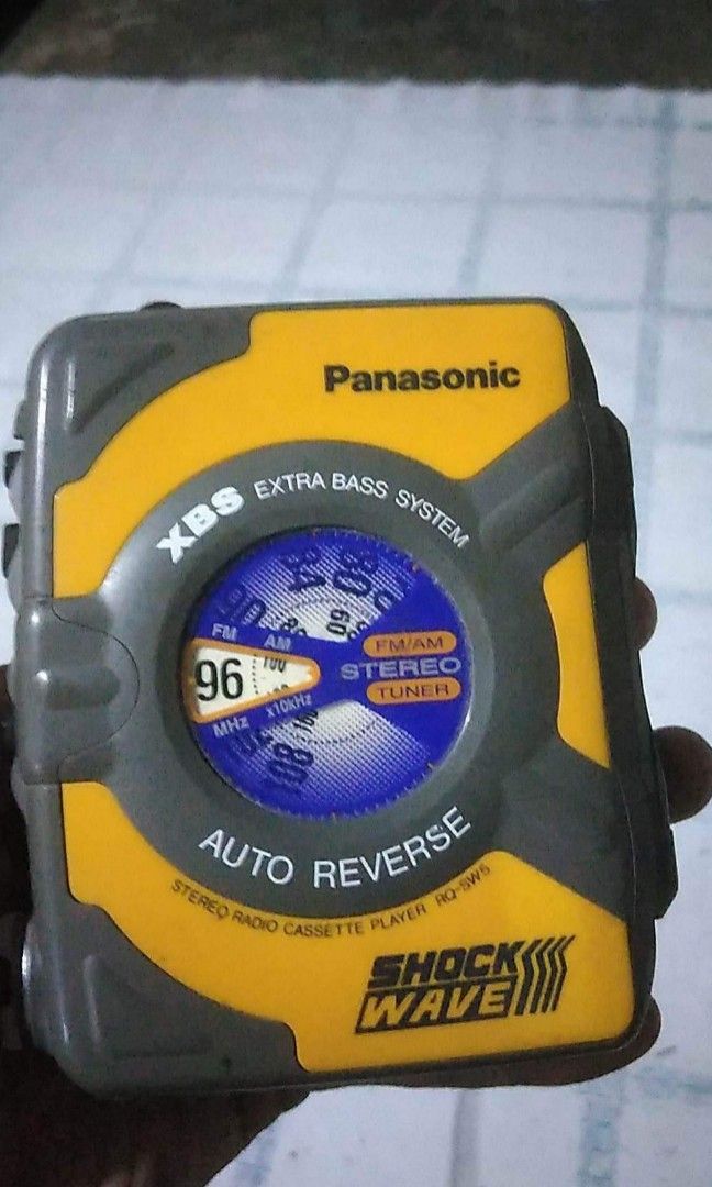 Panasonic shockwave sports walkman, Audio, Portable Music Players on ...