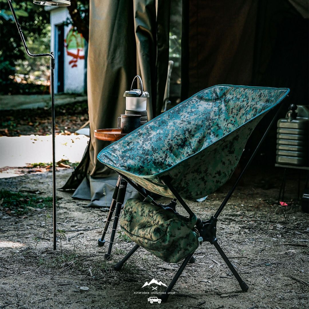 PATHFINDER FIELD CHAIR (SAF CAMO), Sports Equipment, Hiking & Camping ...