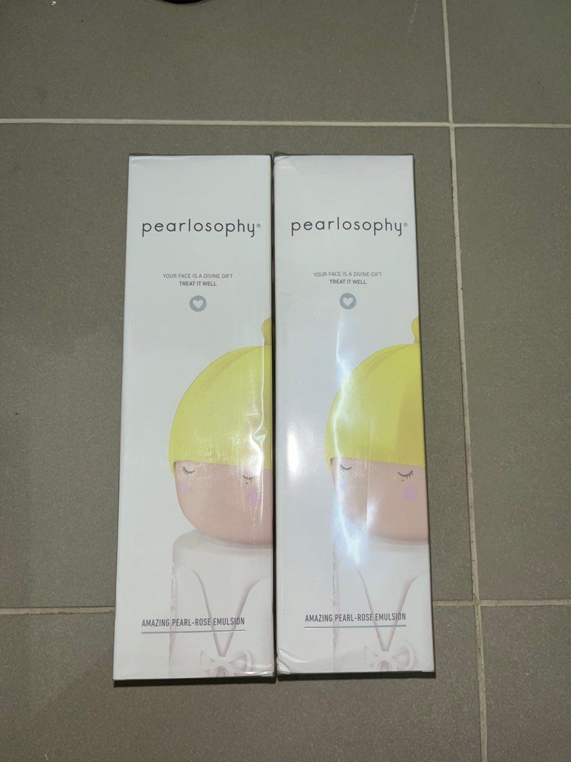 BRAND NEW Pearlosophy Emulsion 真珠美学精华乳, Beauty & Personal Care, Face ...