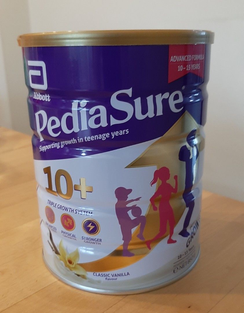 Pediasure 10+ milk powder 850g, Babies & Kids, Nursing & Feeding ...