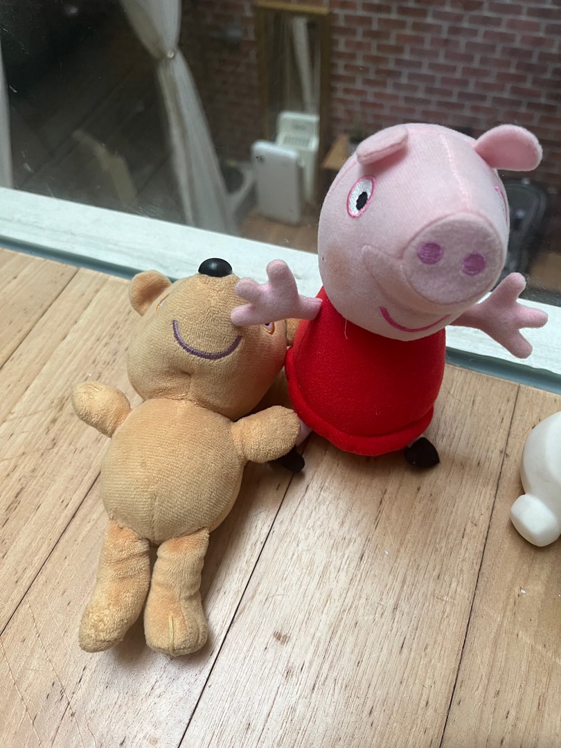 Peppa pig and Teddy, Hobbies & Toys, Toys & Games on Carousell