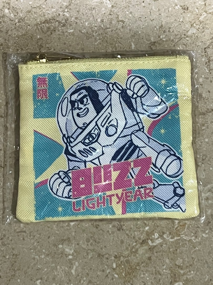 Pixar Buzz Lightyear + Woody zip pouch, Hobbies & Toys, Memorabilia ...