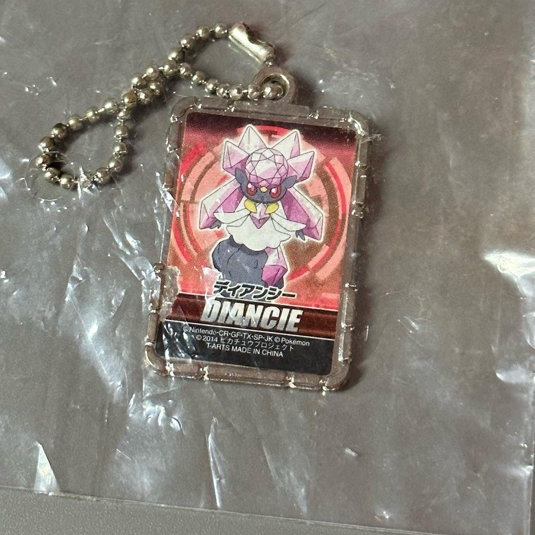 Pokemon Diancie Metal Charm 3.5x2.5cm - Php 100, Hobbies & Toys ...