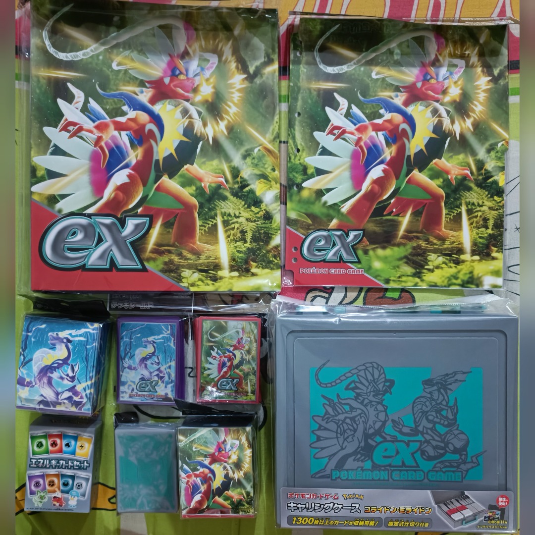 Pokemon Miraidon & Koraidon Card Set (Scarlet & Violet), Hobbies & Toys ...
