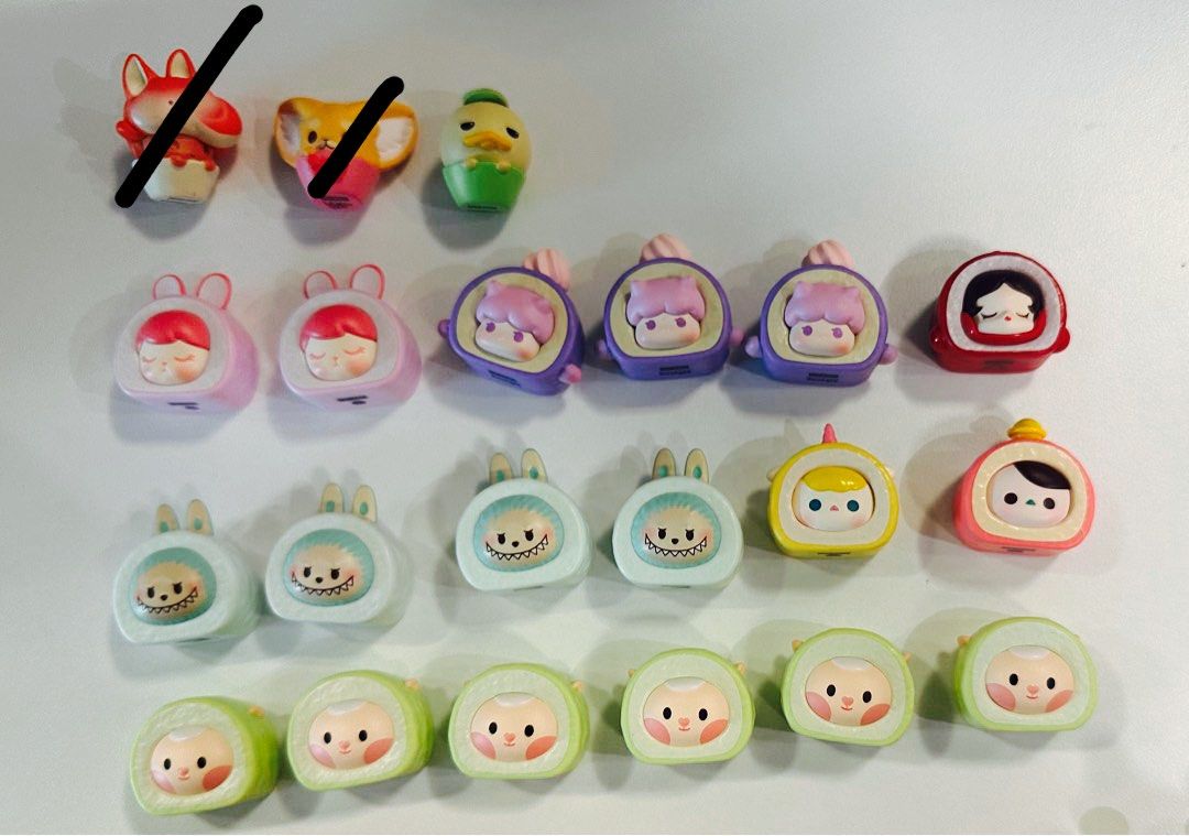 POPBEAN - dimoo,sweetbean, labubu, pucky, skullpanda, stary rory ...