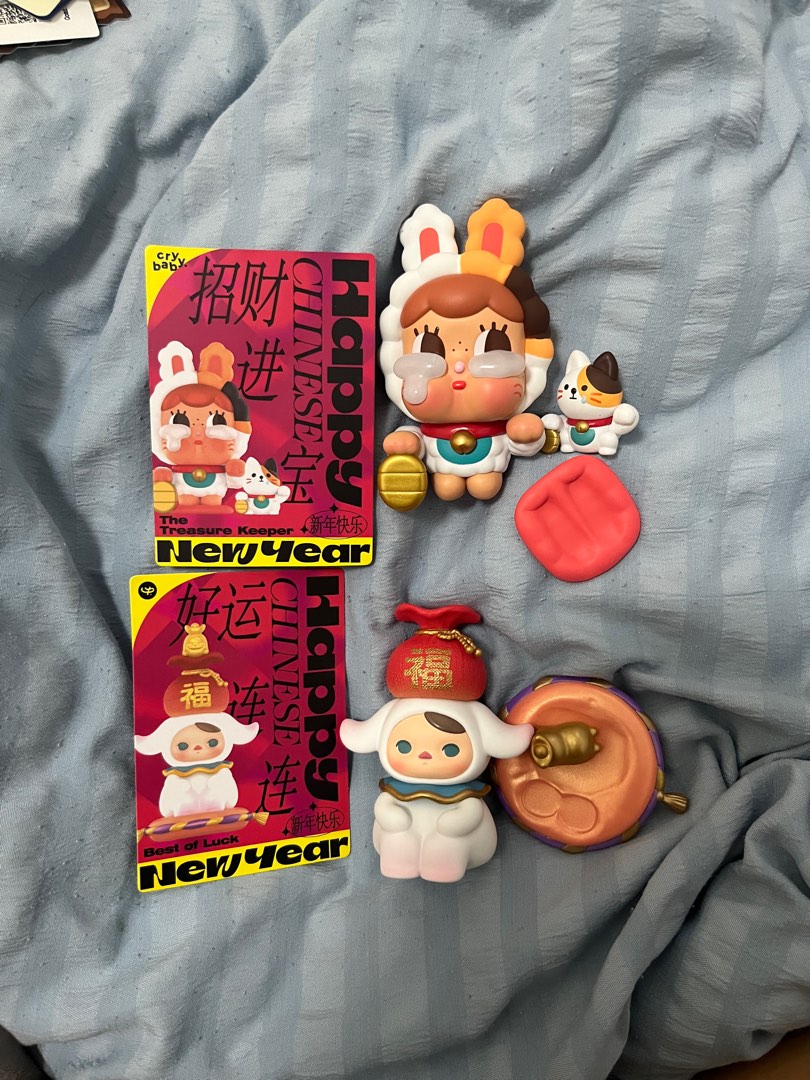 popmart clearances year of rabbit, space molly, bob+time, cookie the ...