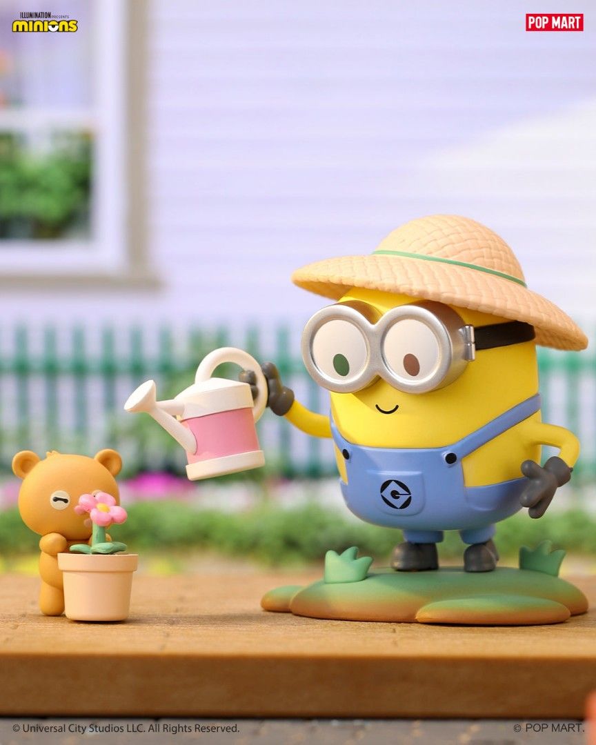 Popmart minion - Bob + Tim, Hobbies & Toys, Toys & Games on Carousell