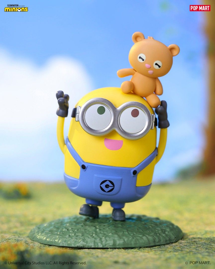 Popmart minion - Bob + Tim, Hobbies & Toys, Toys & Games on Carousell