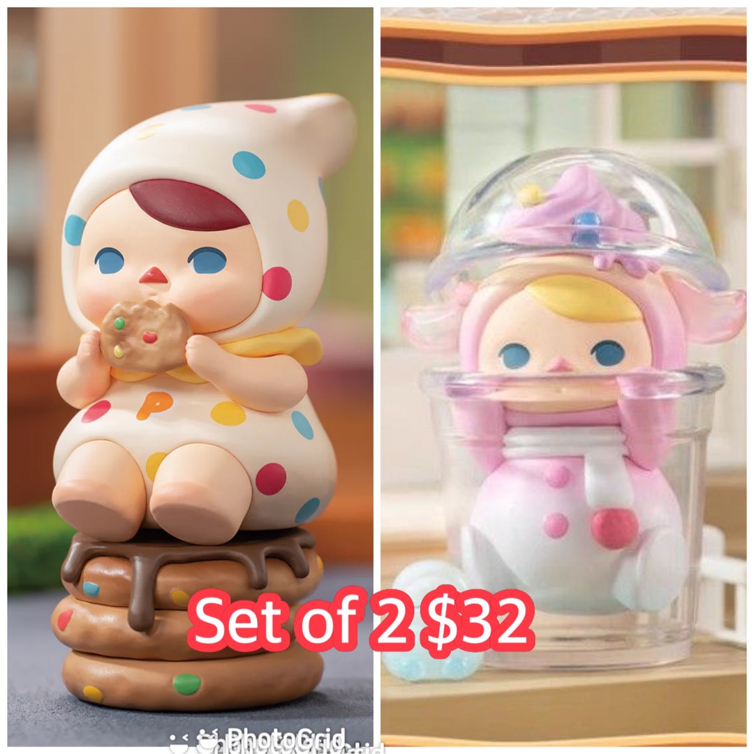 Popmart pucky rabbit cafe, Hobbies & Toys, Toys & Games on Carousell