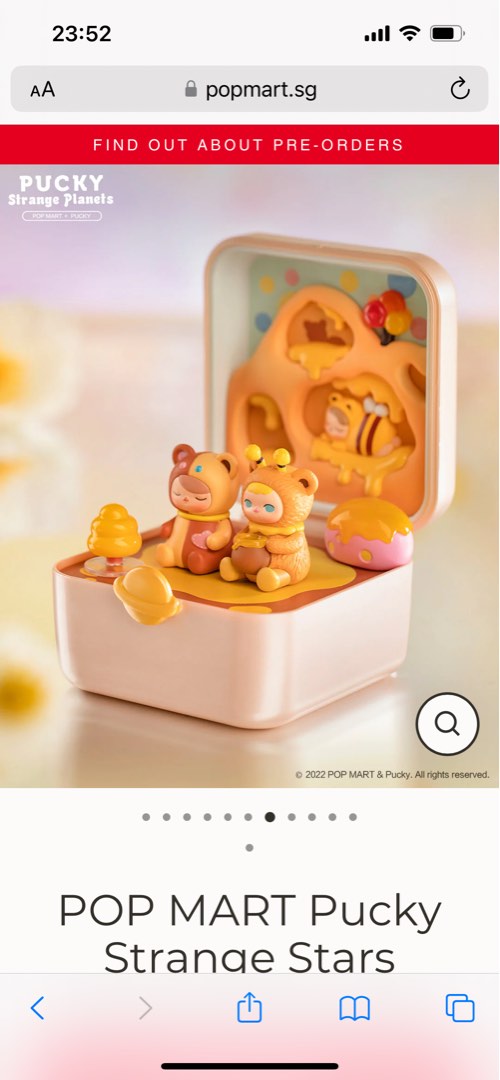 Popmart pucky strange planets, Hobbies & Toys, Toys & Games on Carousell